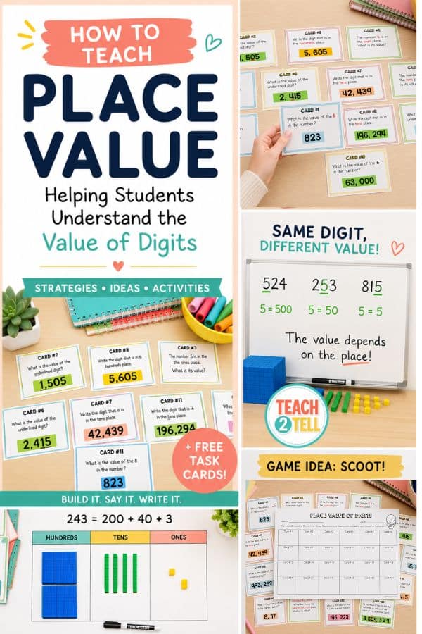 7 Hands-On Place Value Activities for 4th Grade - Classroom Freebies